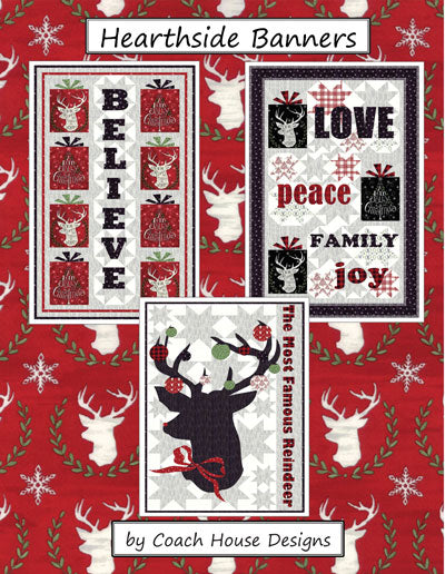 Hearthside Banners Downloadable PDF Quilt Pattern – Coach House Designs US