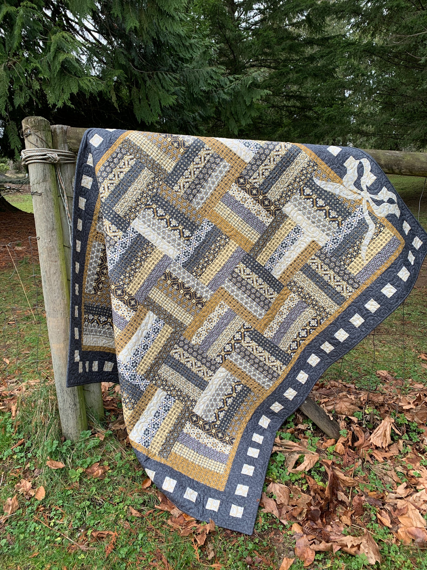 Farmhouse Ribbons Downloadable PDF Quilt Pattern – Coach House Designs US