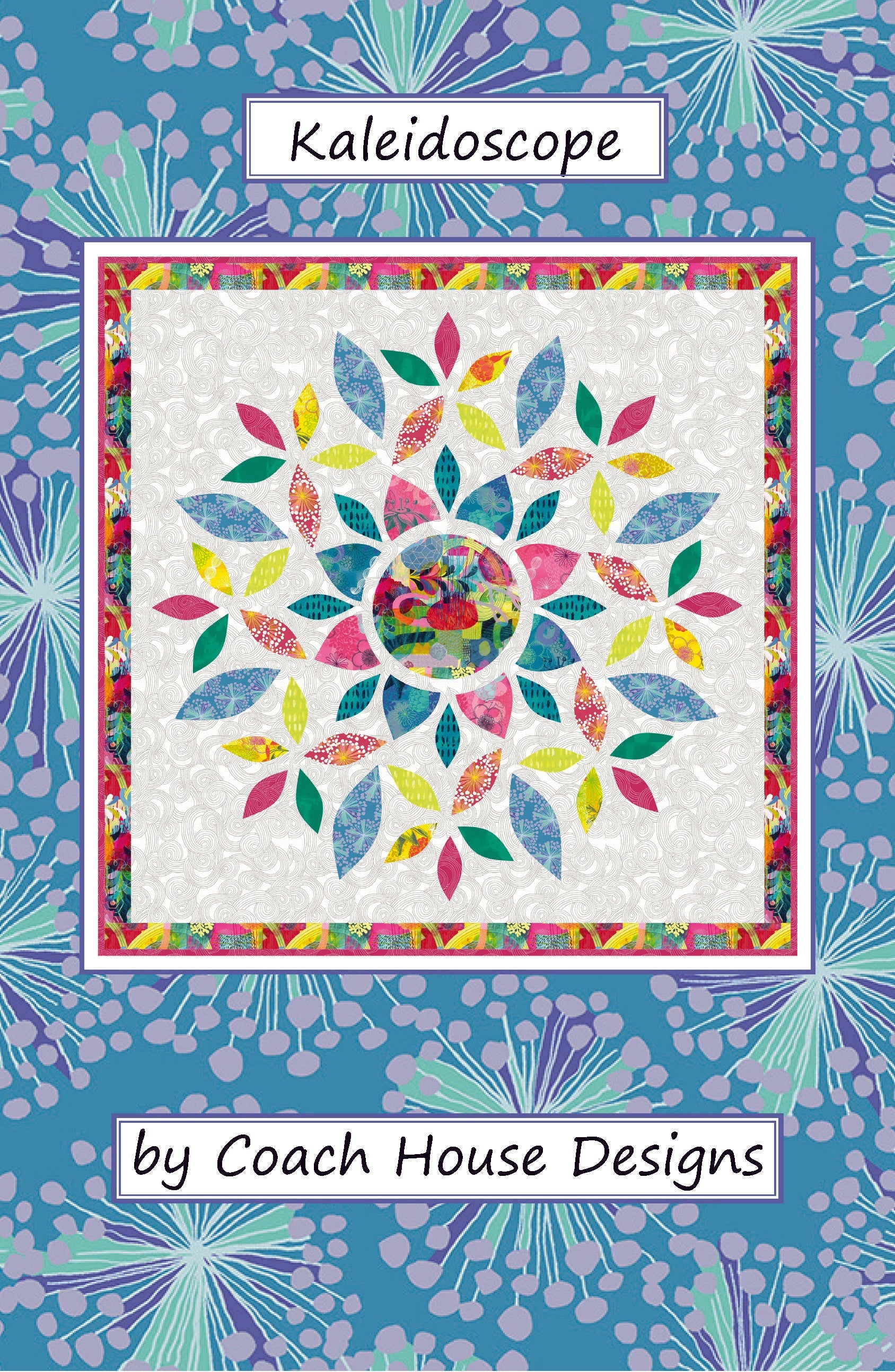 Kaleidoscope Digital Quilt Pattern – Coach House Designs US