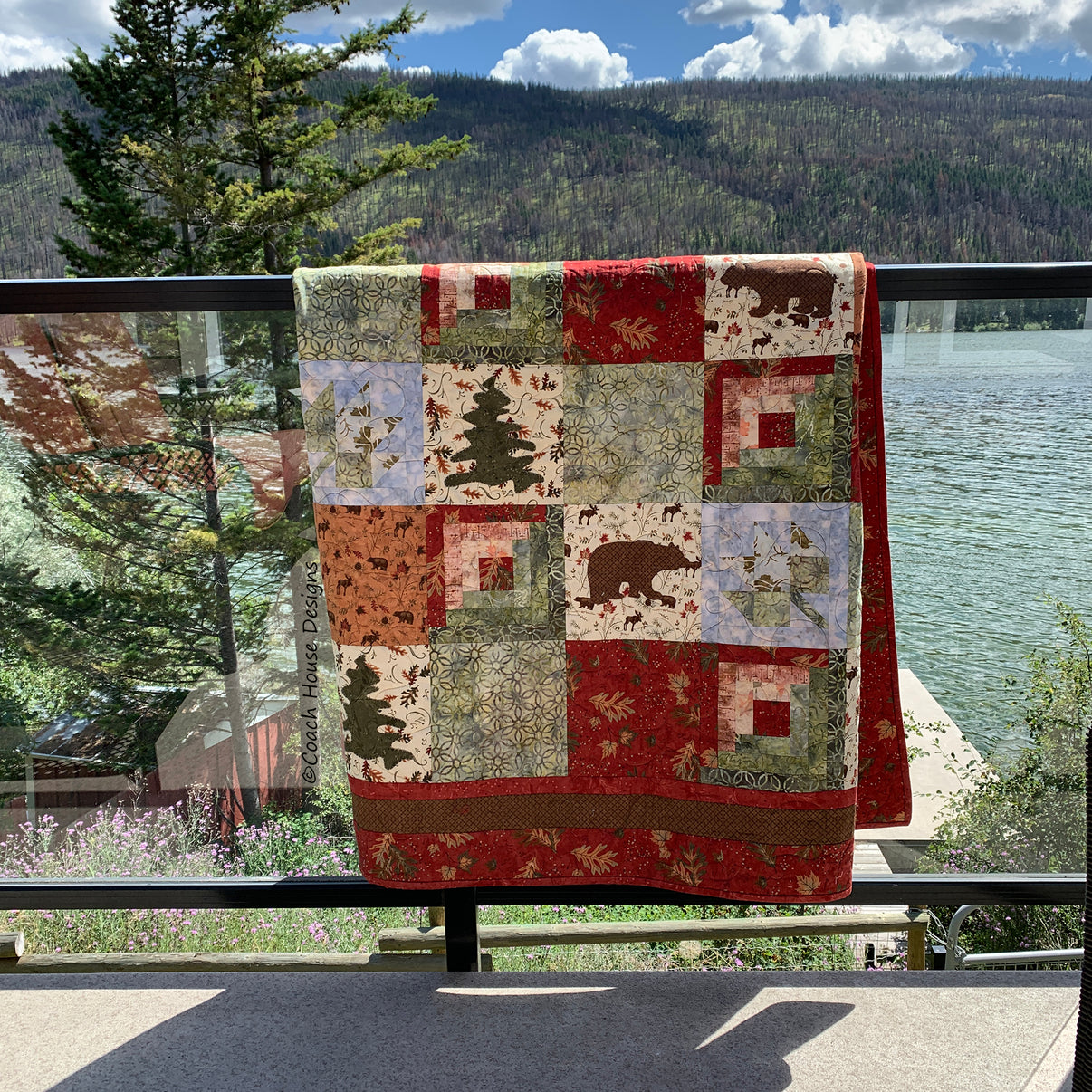 Lakeside Downloadable PDF Quilt Pattern – Coach House Designs US