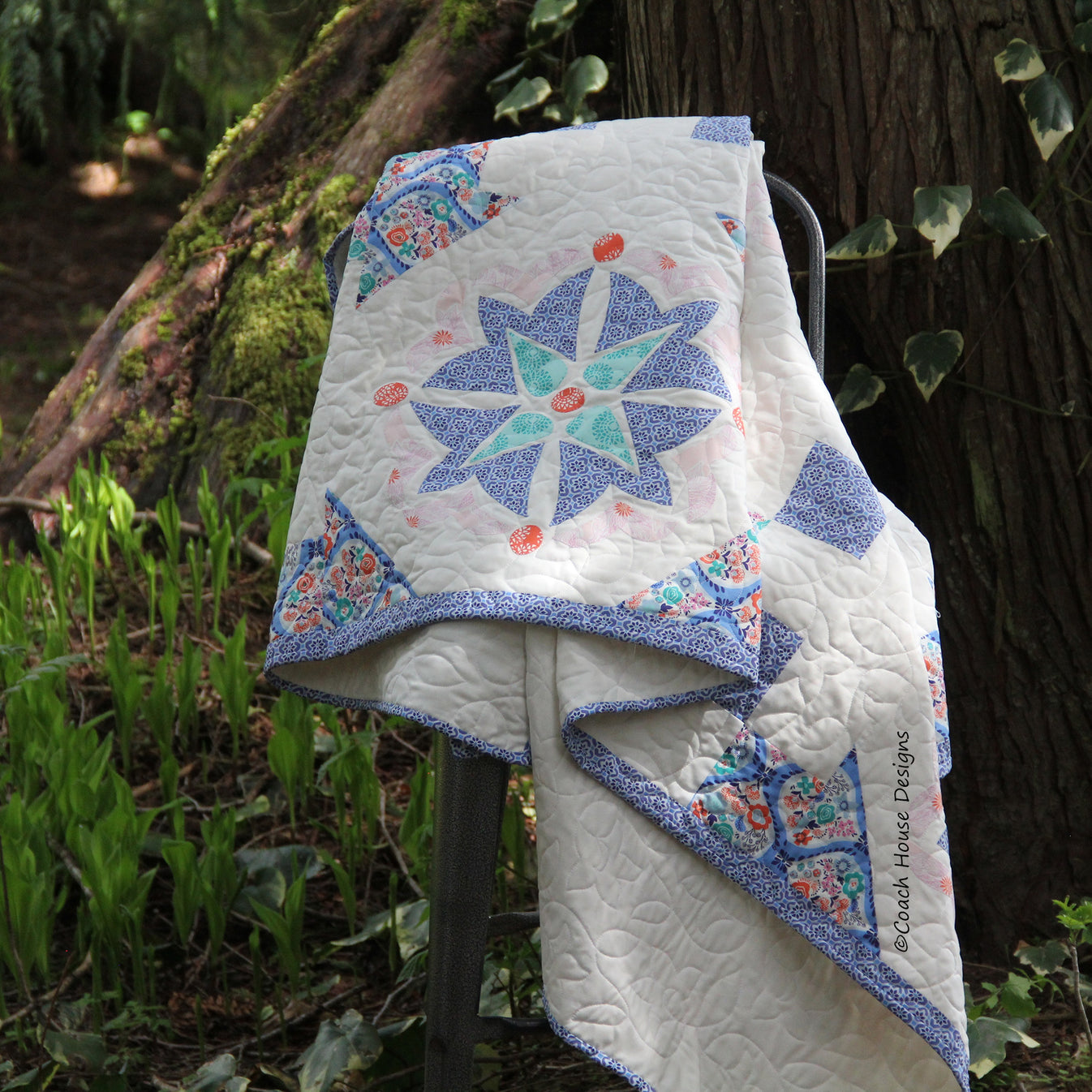 Mandalas Downloadable PDF Quilt Pattern – Coach House Designs US