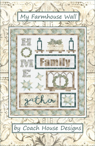My Farmhouse Wall Downloadable PDF Quilt Pattern – Coach House Designs US