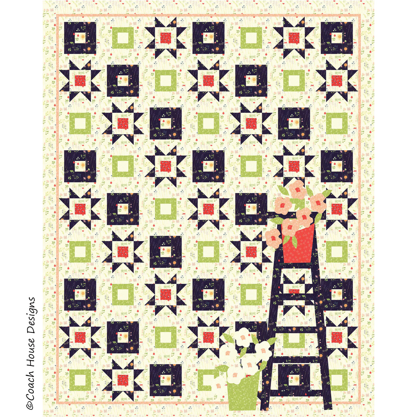 My Front Porch Downloadable PDF Quilt Pattern – Coach House Designs US