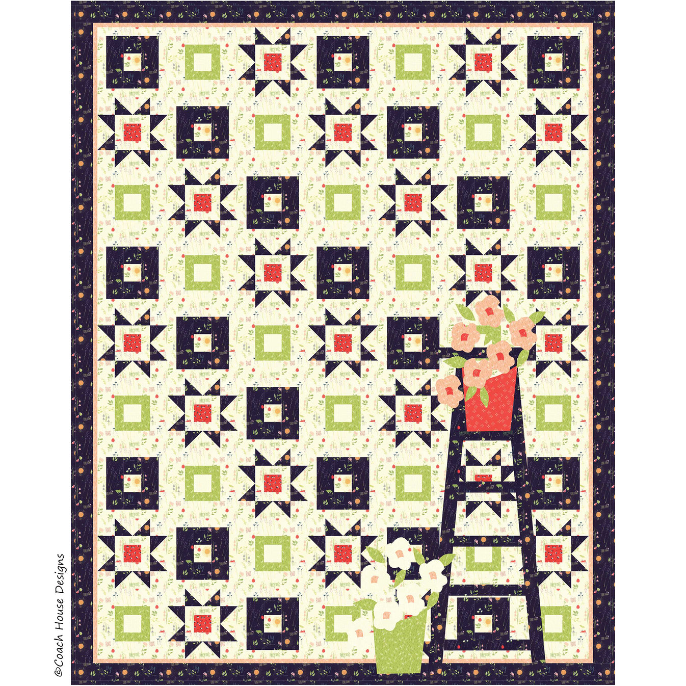 My Front Porch Downloadable PDF Quilt Pattern – Coach House Designs US