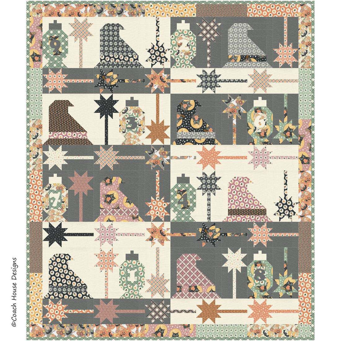 Name Your Potion Quilt Pattern – Coach House Designs US