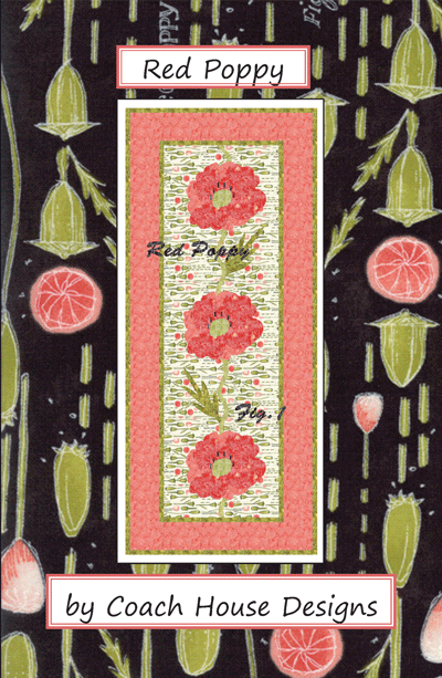 Red Poppy Quilt Pattern – Coach House Designs US