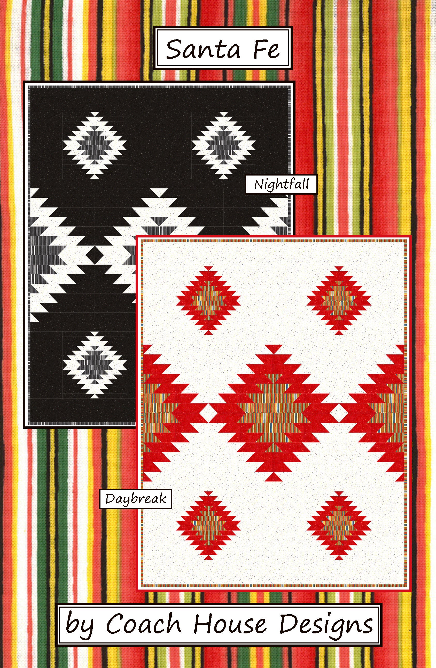 Santa Fe Downloadable PDF Quilt Pattern – Coach House Designs US