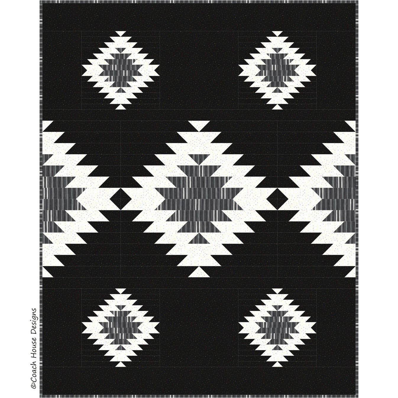 Santa Fe Downloadable PDF Quilt Pattern – Coach House Designs US