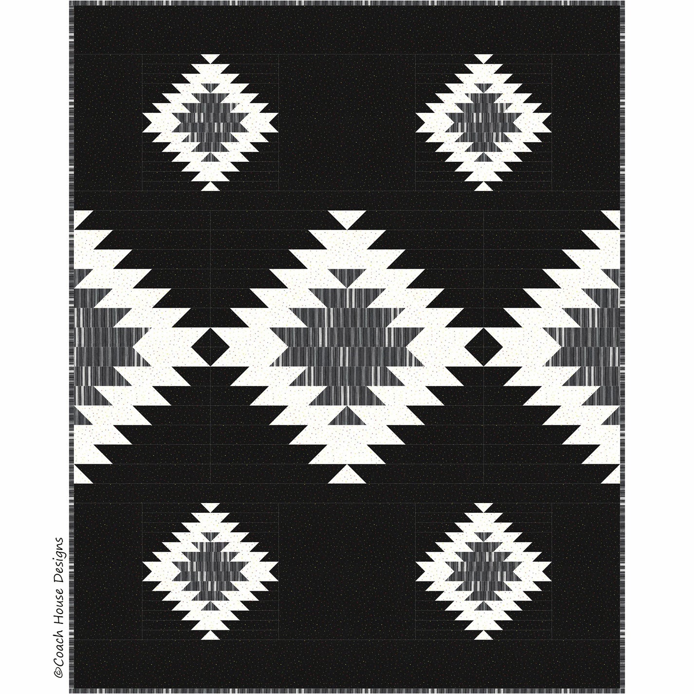 Santa Fe Downloadable PDF Quilt Pattern – Coach House Designs US