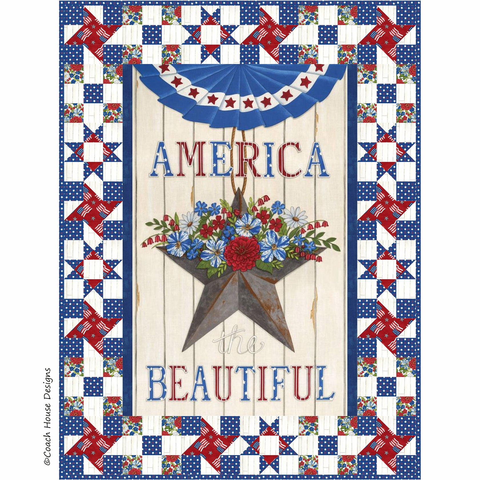 Sea to Shining Sea Quilt Pattern – Coach House Designs US