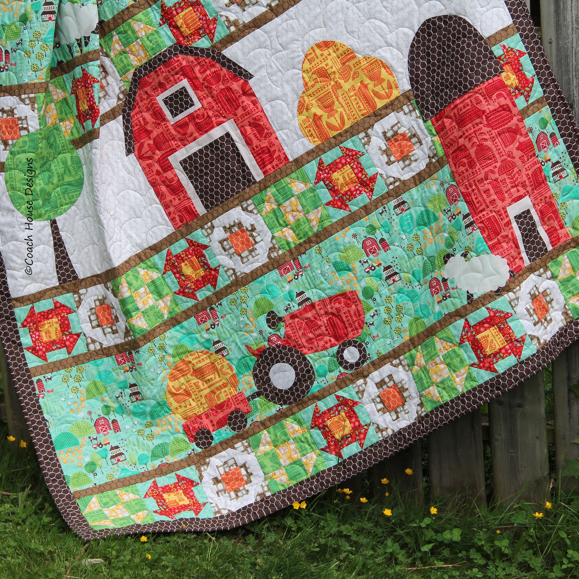 Time to Harvest Quilt Pattern – Coach House Designs US