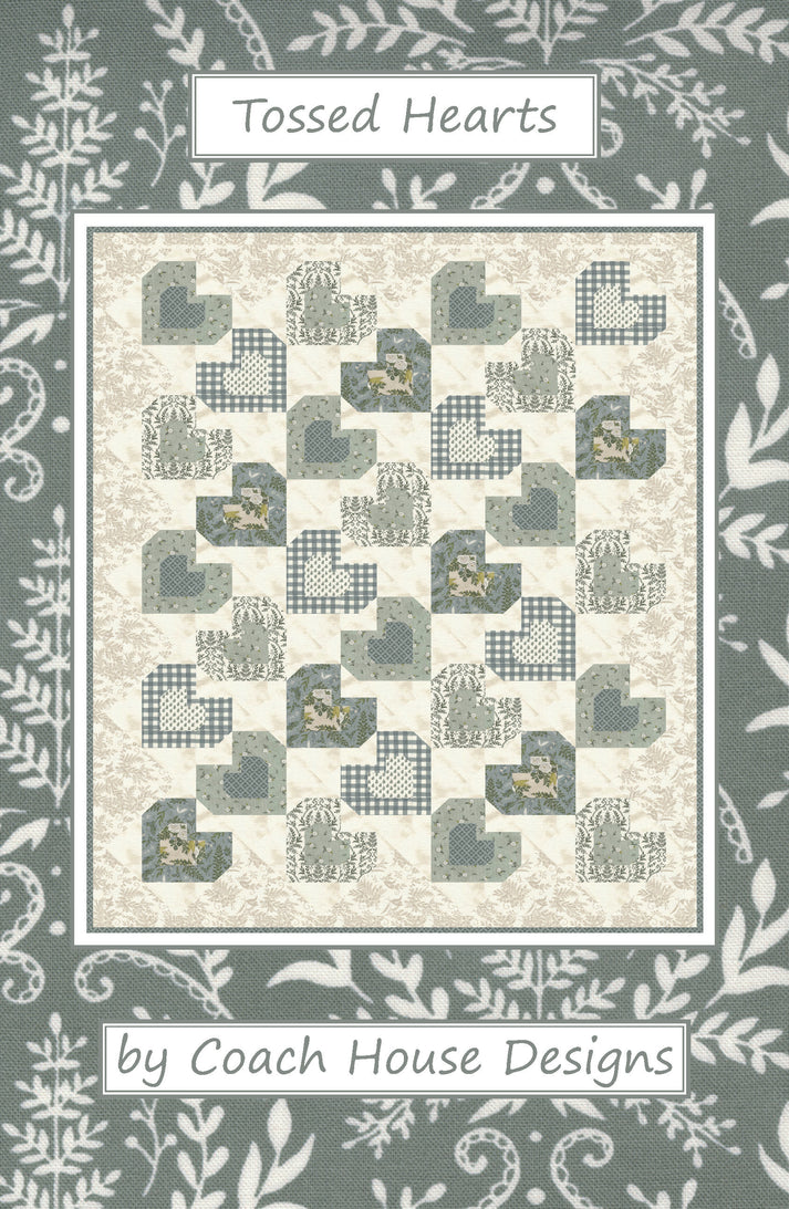 Tossed Hearts Quilt Pattern – Coach House Designs US