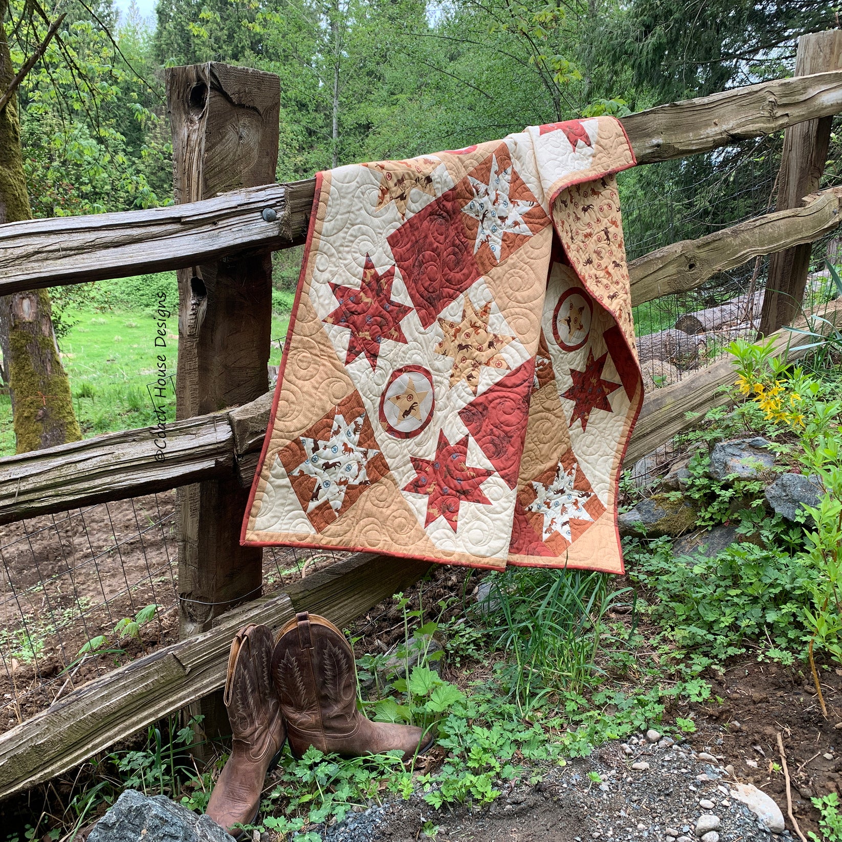 Under the Stars Quilt Pattern – Coach House Designs US