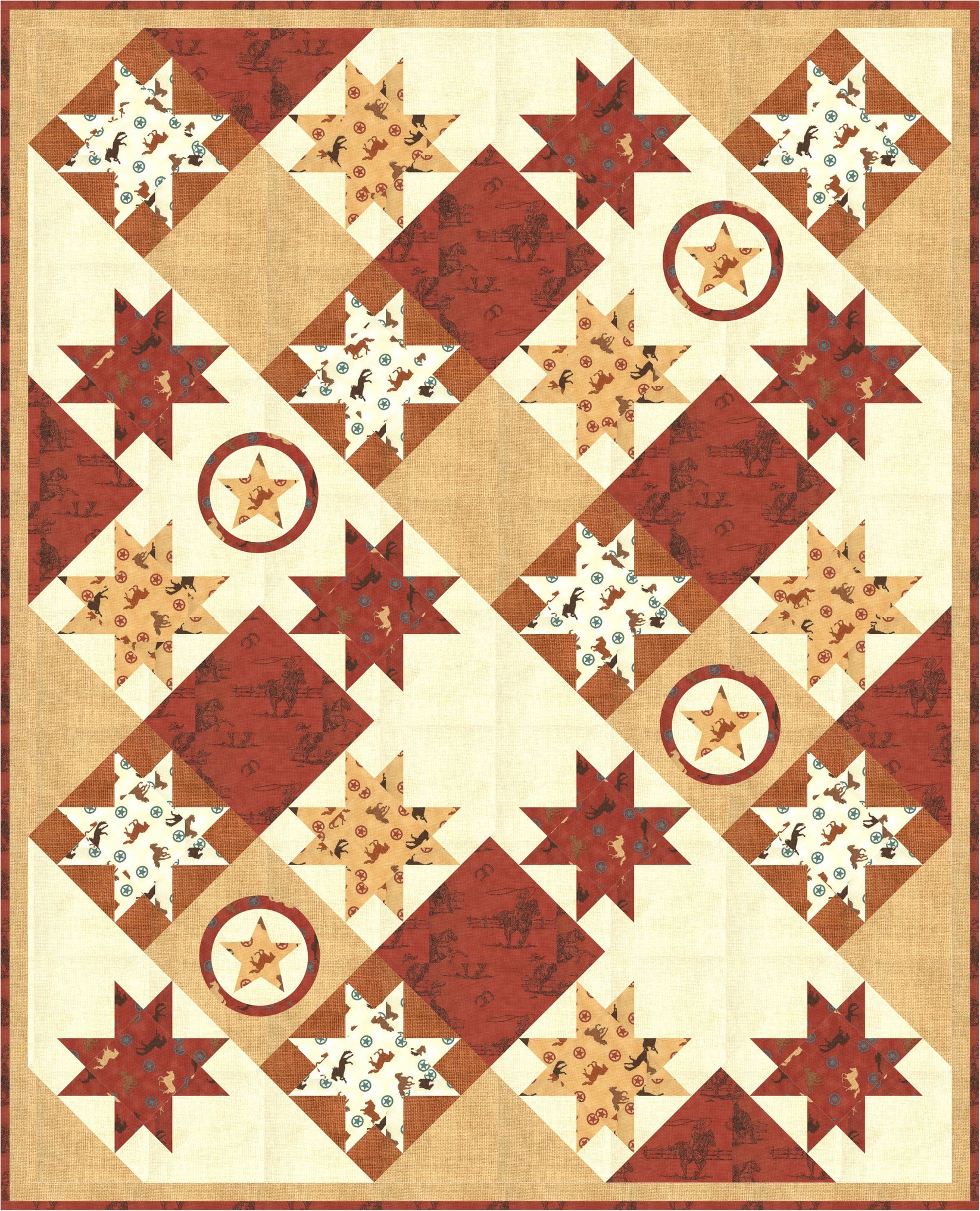 Under the Stars Quilt Pattern – Coach House Designs US