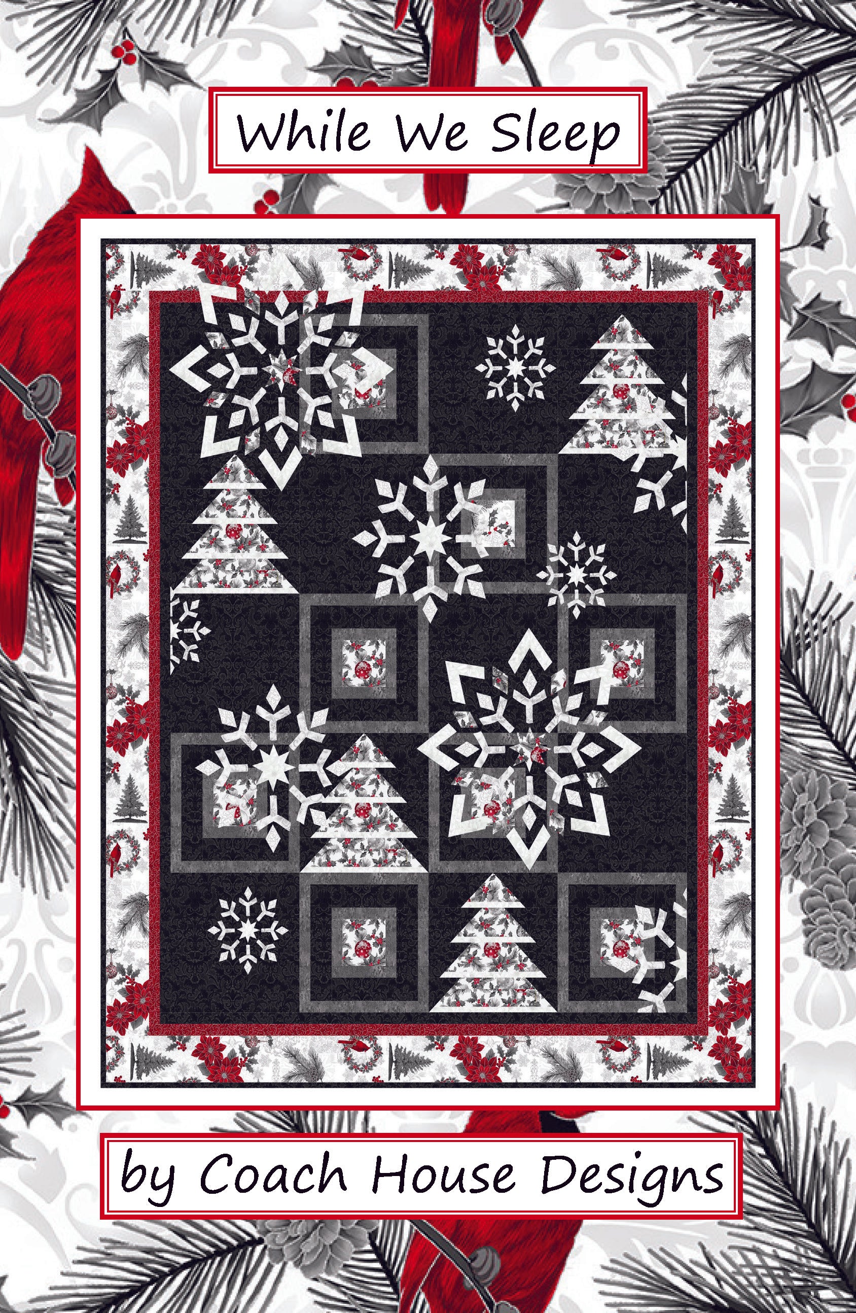 While We Sleep Downloadable PDF Quilt Pattern – Coach House Designs US