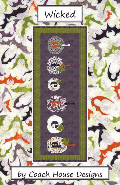 Wicked Downloadable PDF Quilt Pattern – Coach House Designs US