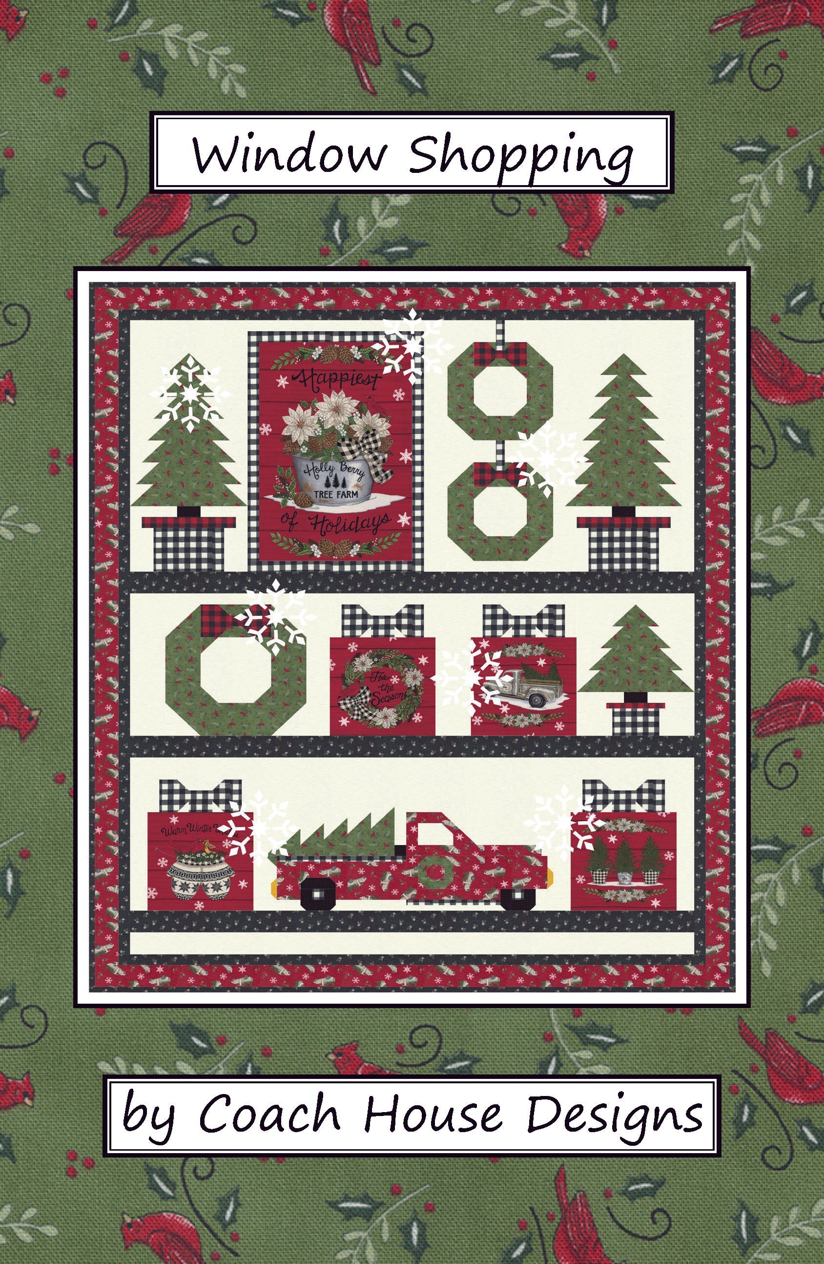 Window Shopping Downloadable PDF Quilt Pattern – Coach House Designs US